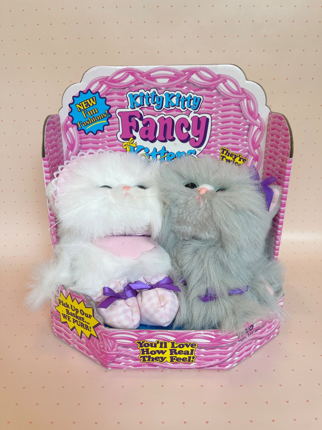 Vintage Tyco Kitty Kitty Kittens Fancy Rare Twins 1990s NIB - Etsy