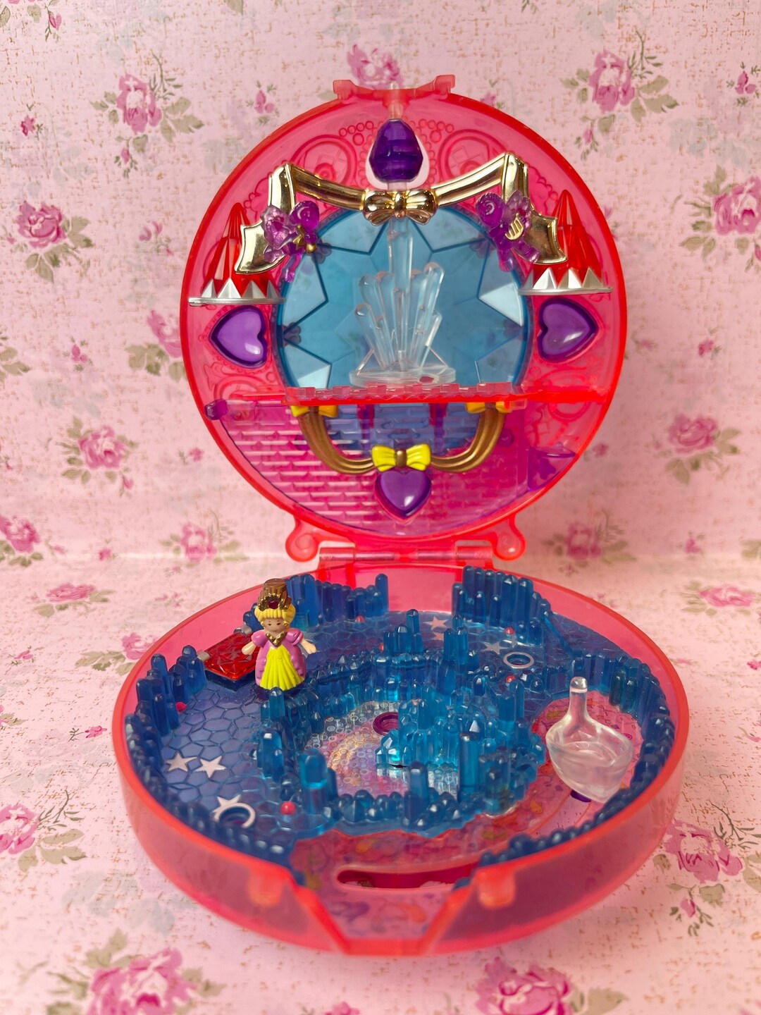 Vintage Polly Pocket Starshine Palace 1990s Compact With Doll - Etsy