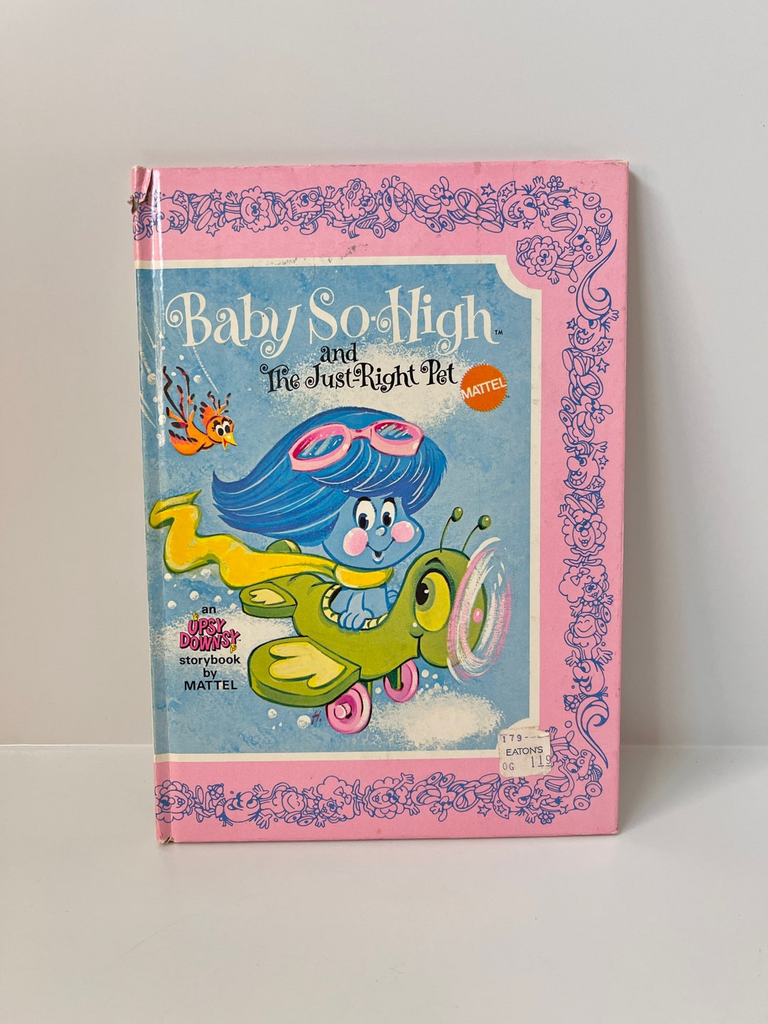 Vintage Upsy Downsy Book Baby so High 1960s Mattel Hardcover - Etsy