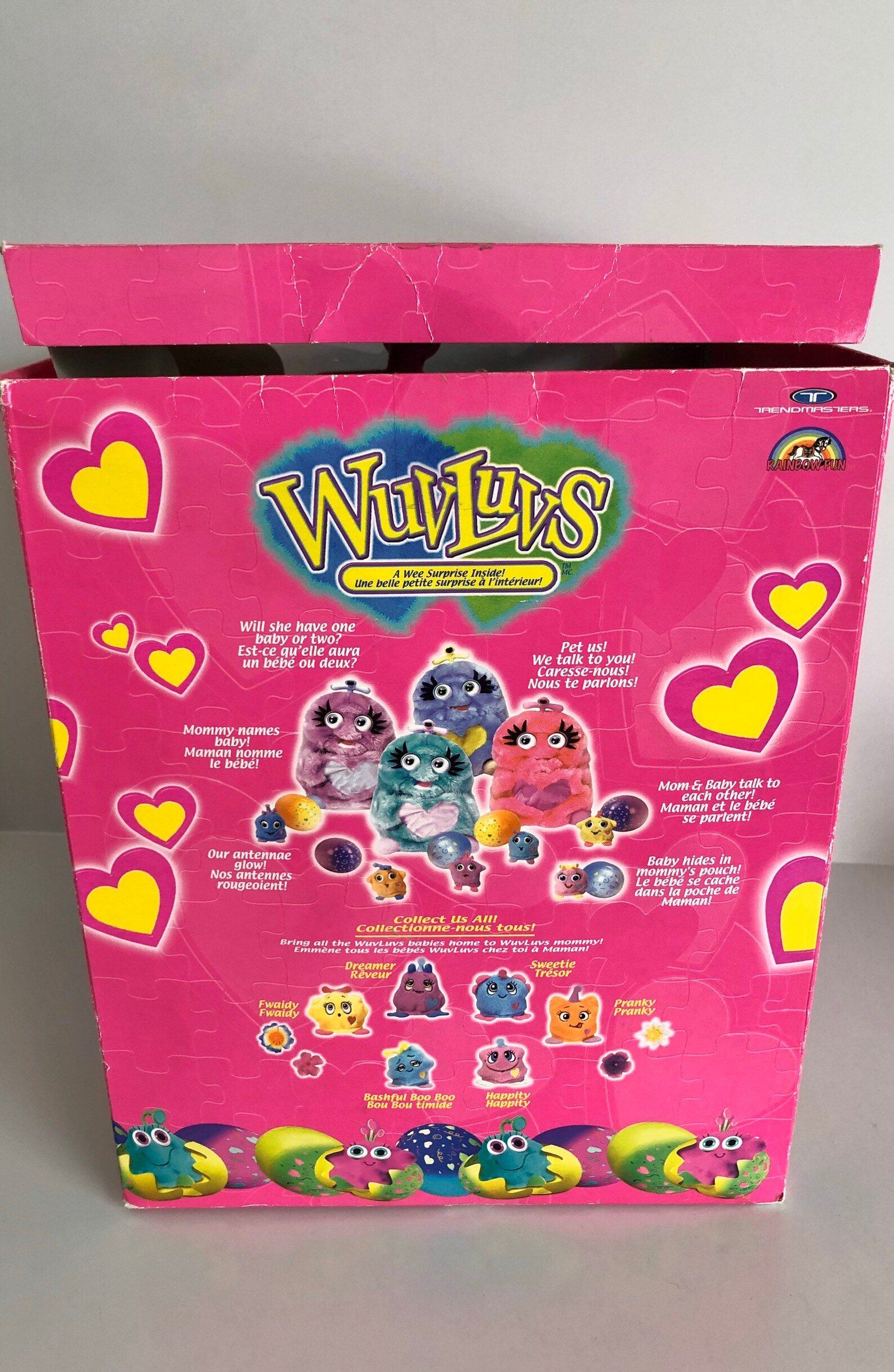 Vintage 1995 Wuvluvs Original With Box and Accessories Wuv Luv - Etsy