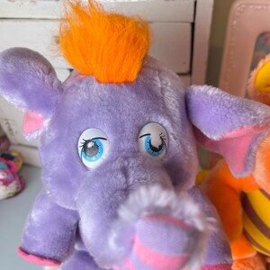 Vintage Wuzzles Lot Elephant Lion Plush 1980s - Etsy