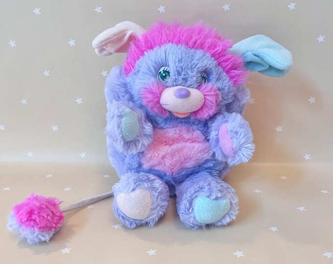 Vintage Pretty Bit RARE Mattel Purple Popples Small Plush 1980s - Etsy