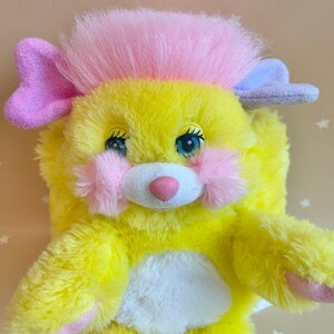 Vintage Potato Chip Popples Mattel Mini Yellow 1980s Plush - Etsy