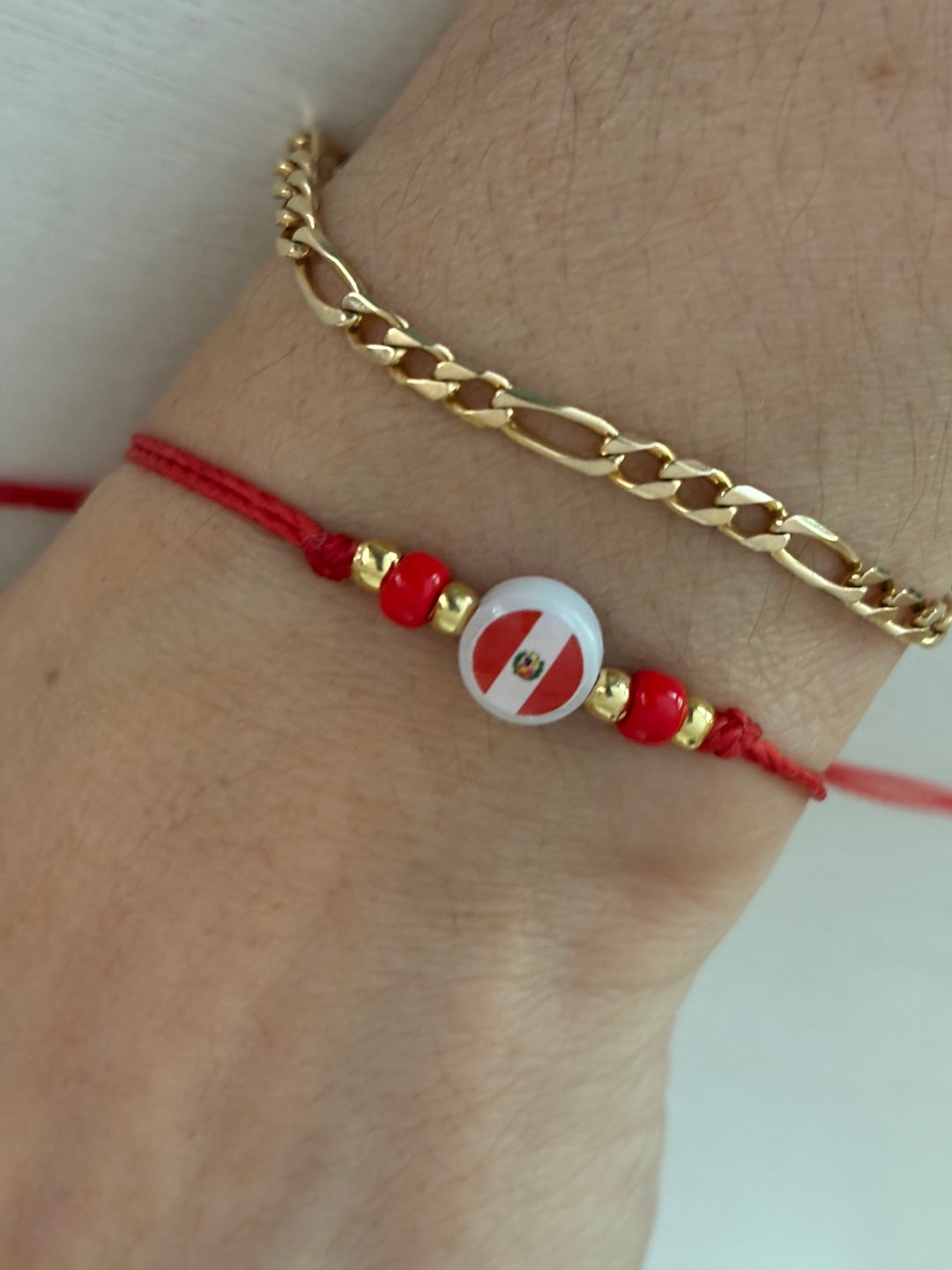 NEW MINI FLAGS Are Here Mini Peru Flag Bracelet for Everyone - Etsy