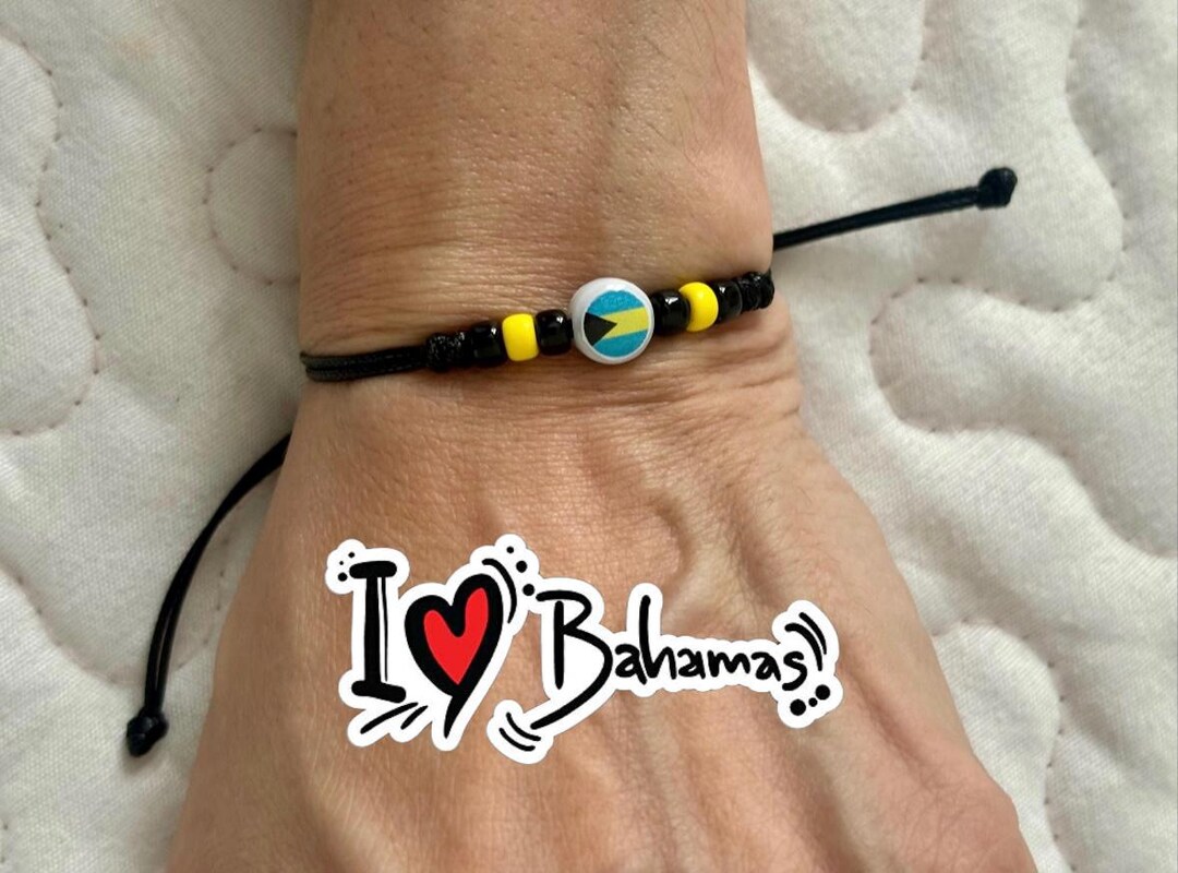 BAHAMAS MINI FLAGS Are Here Mini Flag Bracelet for Everyone. - Etsy