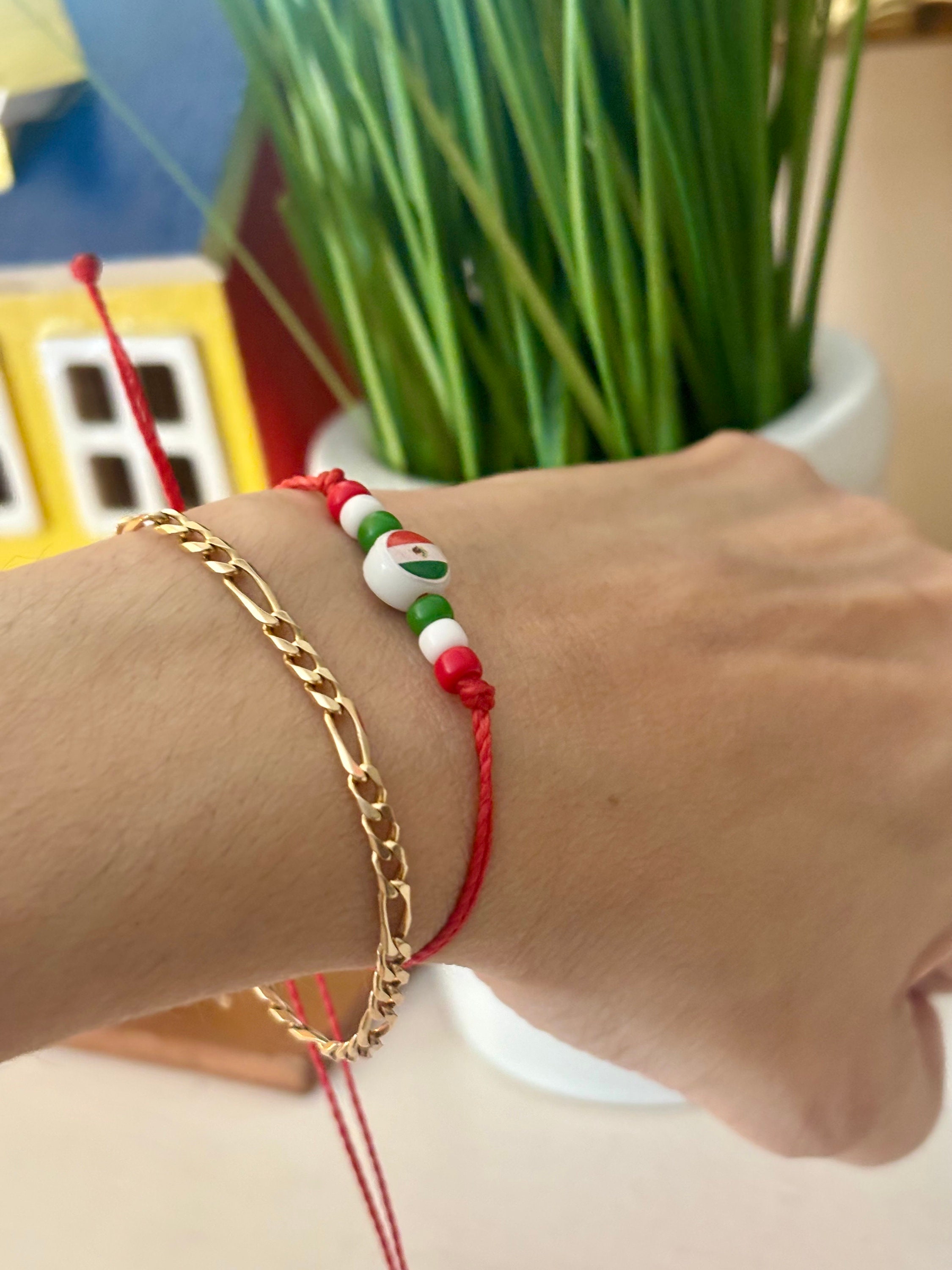 Que Viva México MINI FLAGS Are Here Mini Mexico Flag Bracelet for ...