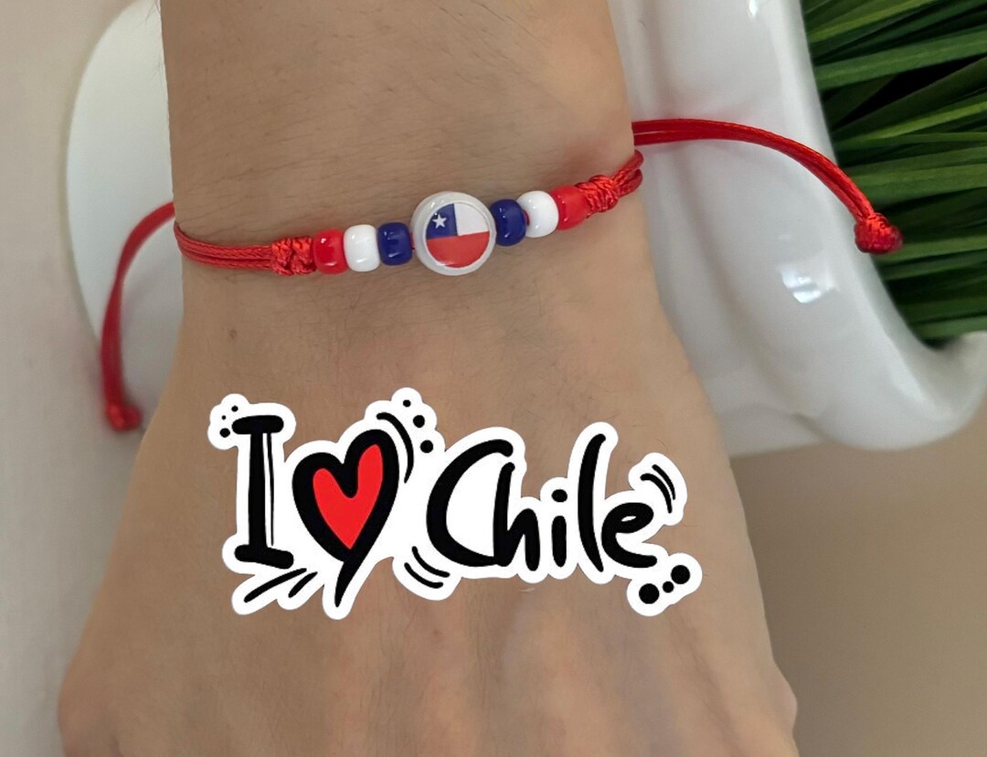 Que Viva Chile NEW MINI FLAGS Are Here Mini Chile Flag Bracelet for ...