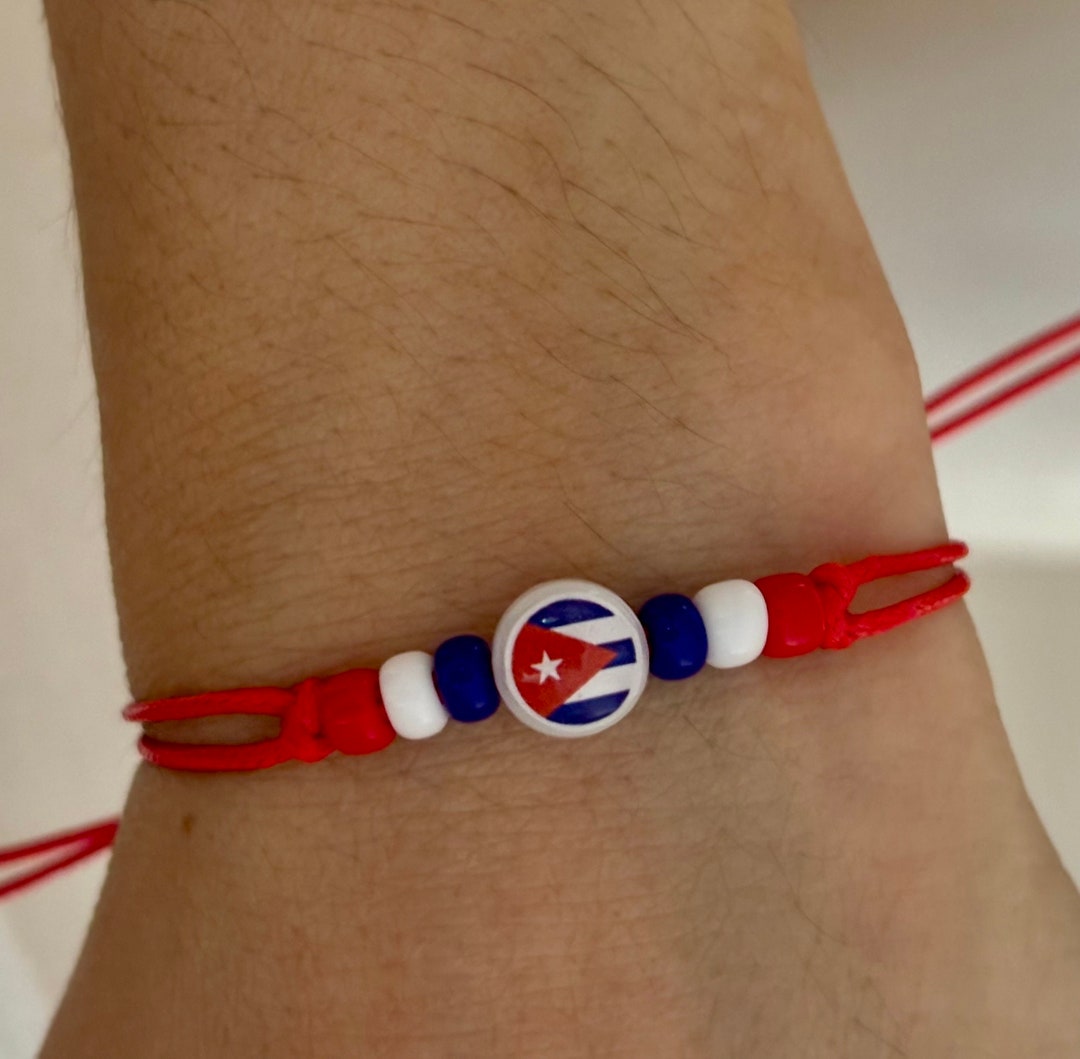 Que Viva Cuba MINI FLAGS Are Here Mini Cuba Flag Bracelet for Everyone ...