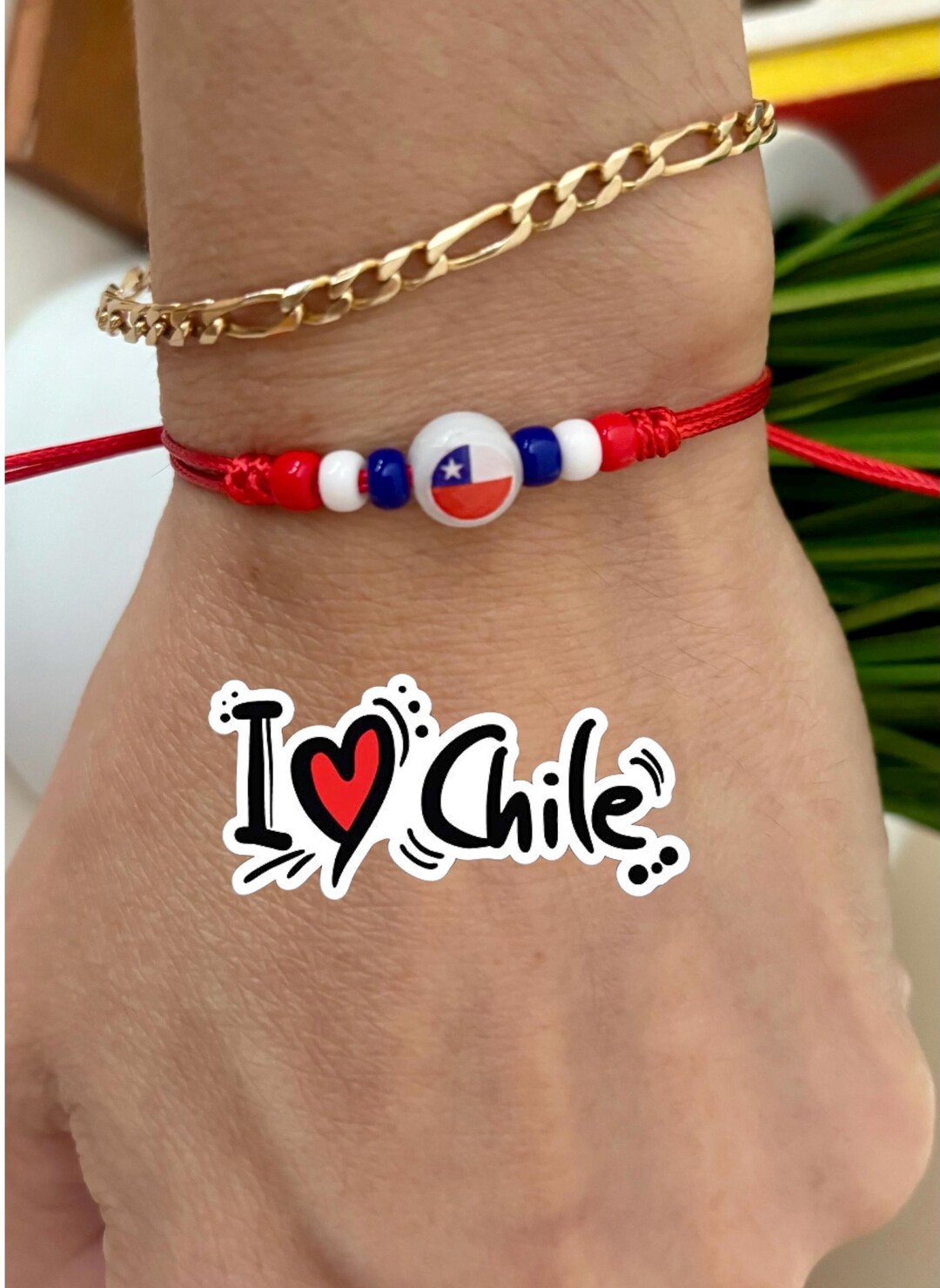 Que Viva CHILE! MINI Flag BRACELETS Are Here! Mini Flag Bracelet for ...