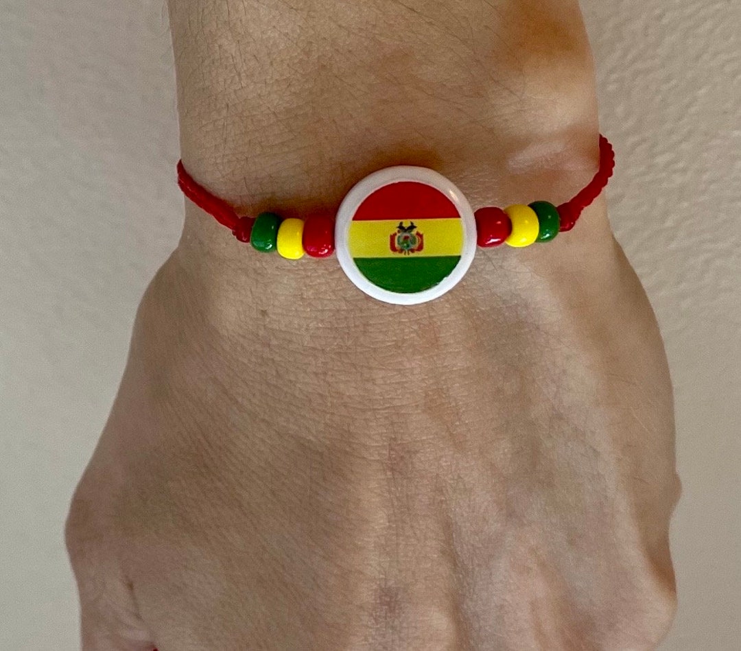 Bolivia Flag Bracelet for EVERYONE - Etsy