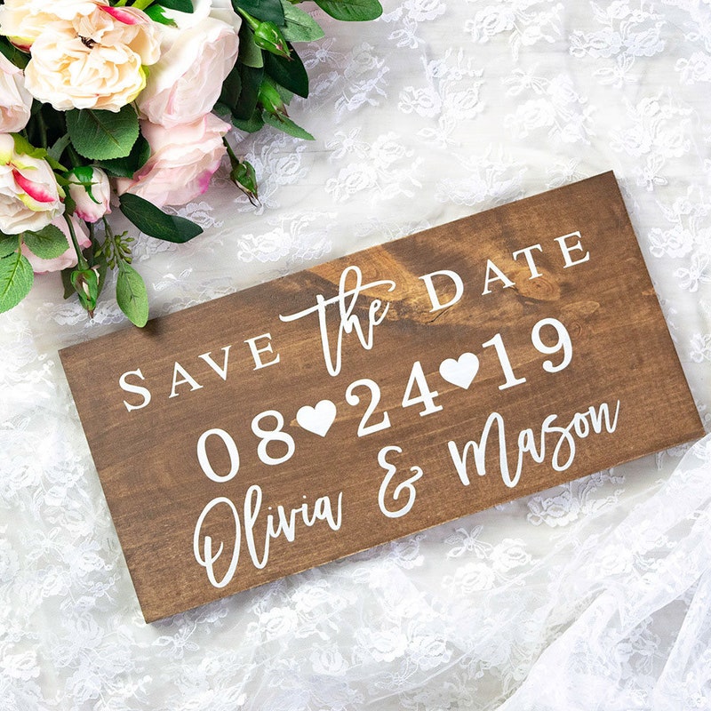 Save the Date Signs - Etsy