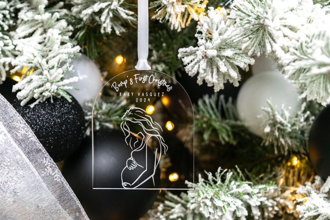 Bumps First Christmas, Pregnancy Announcement Ornament, Gift for ...