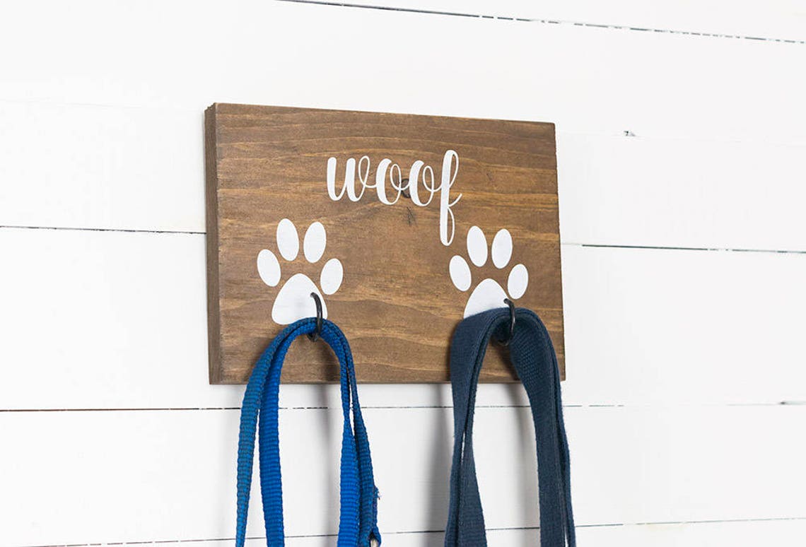 Key Hook Dog Leash Holder Dog Lovers New Puppy Gift - Etsy