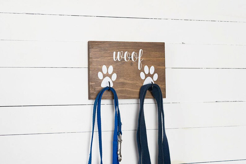 Key Hook Dog Leash Holder Dog Lovers New Puppy Gift - Etsy
