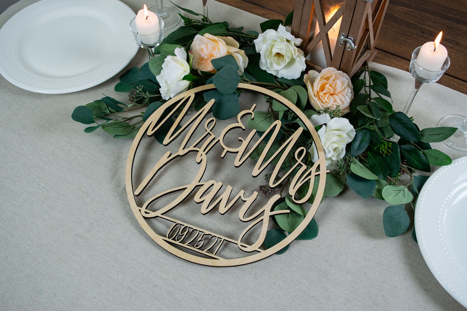 Wedding Gift for Couple Personalized Wedding Gift Last Name | Etsy