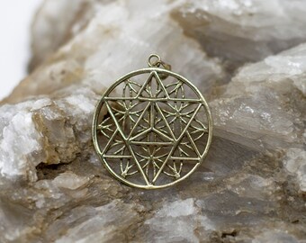Sacred Geometry Jewelry Set Necklace Amulet Symbols Pendant - Etsy