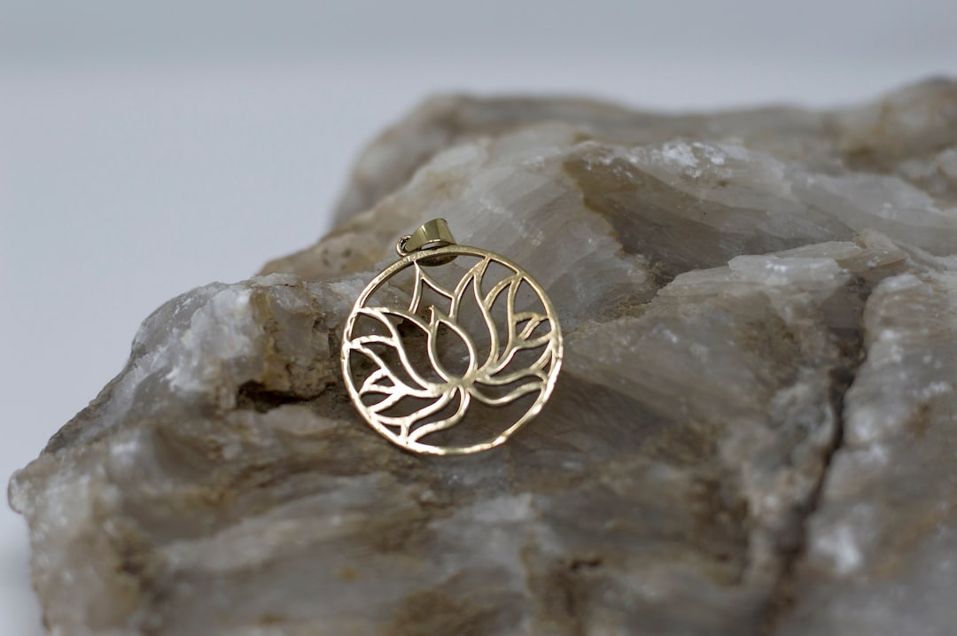 Lotus Flower Pendant - Etsy