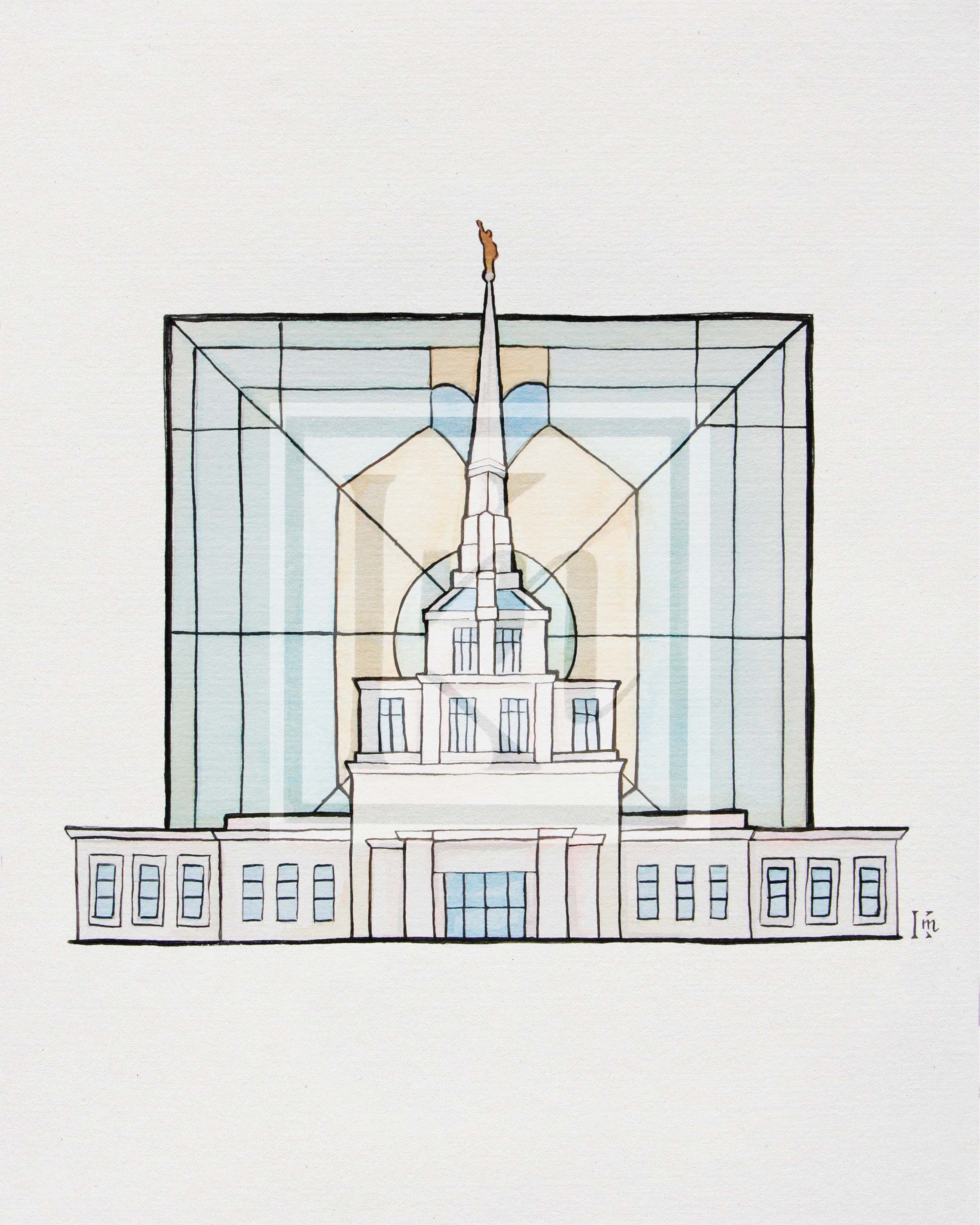 Instant Download - Temple Print 8x10 Billings, Montana - Etsy