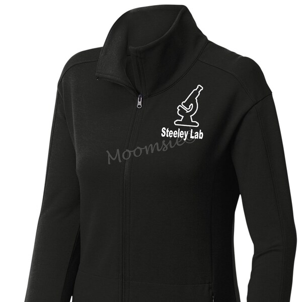 Monogrammed Lab Coat - Etsy