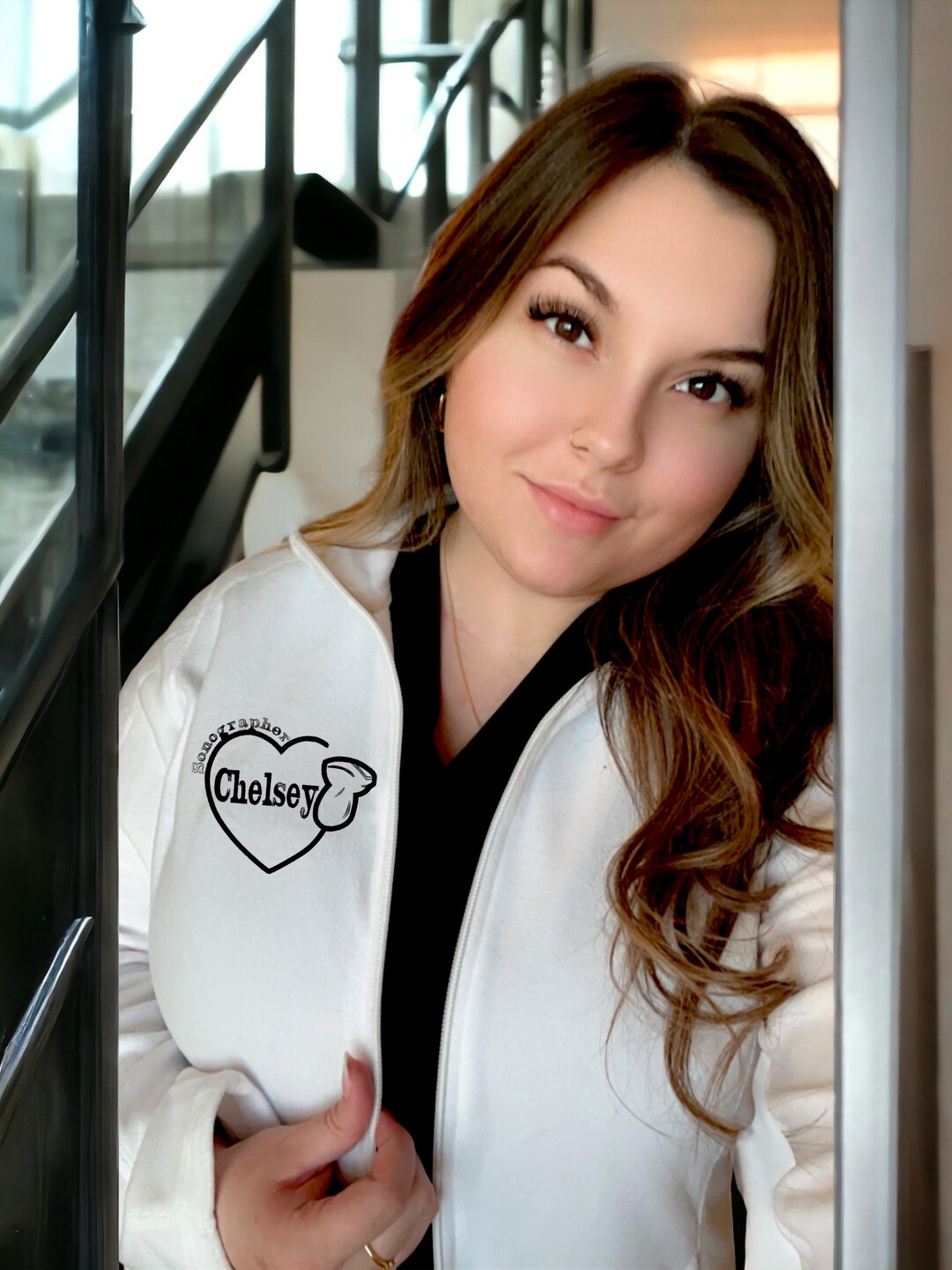 Sonography Jacket, Full Zip Jacket, Ultrasound Tech 5 - Etsy