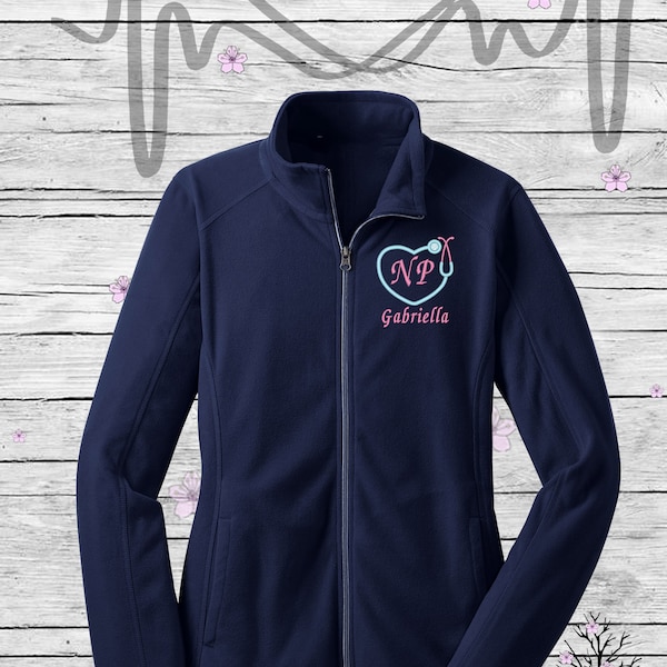 Nurse Practitioner White Jacket - Etsy