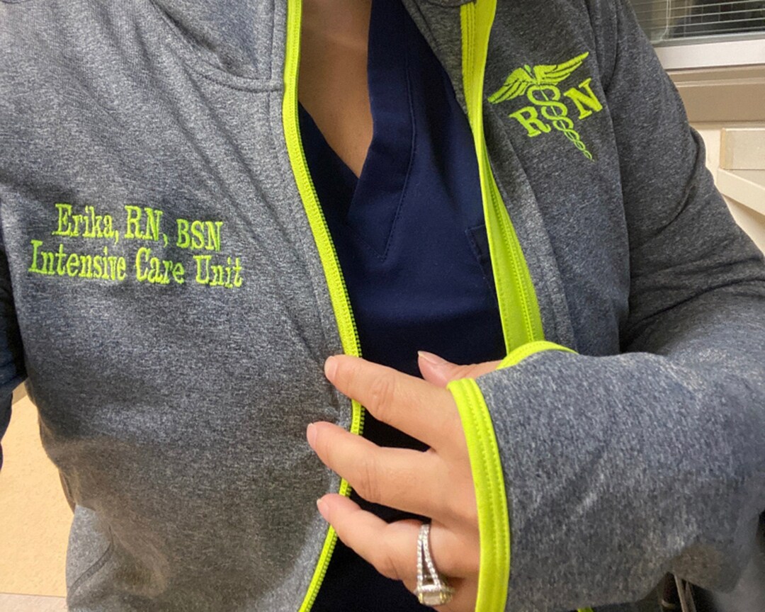 RN Jacket, Nurse Personalized, Monogram Jacket 4 - Etsy