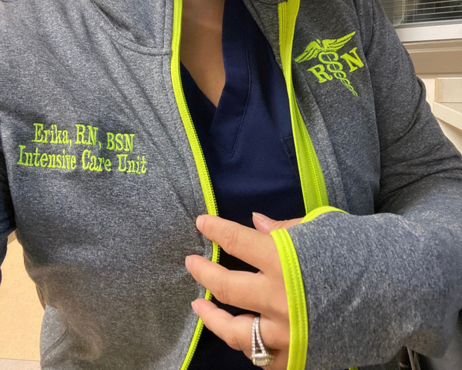 RN Jacket, Nurse Personalized, Monogram Jacket, Custom Medical Gifts ...