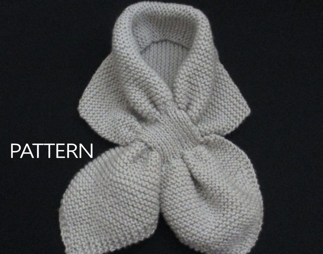 PDF Keyhole Knit Scarf Pattern Scarflet Key Hole Scarf EASY - Etsy UK