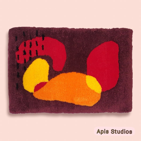 Abstract Tufting Rug - Etsy