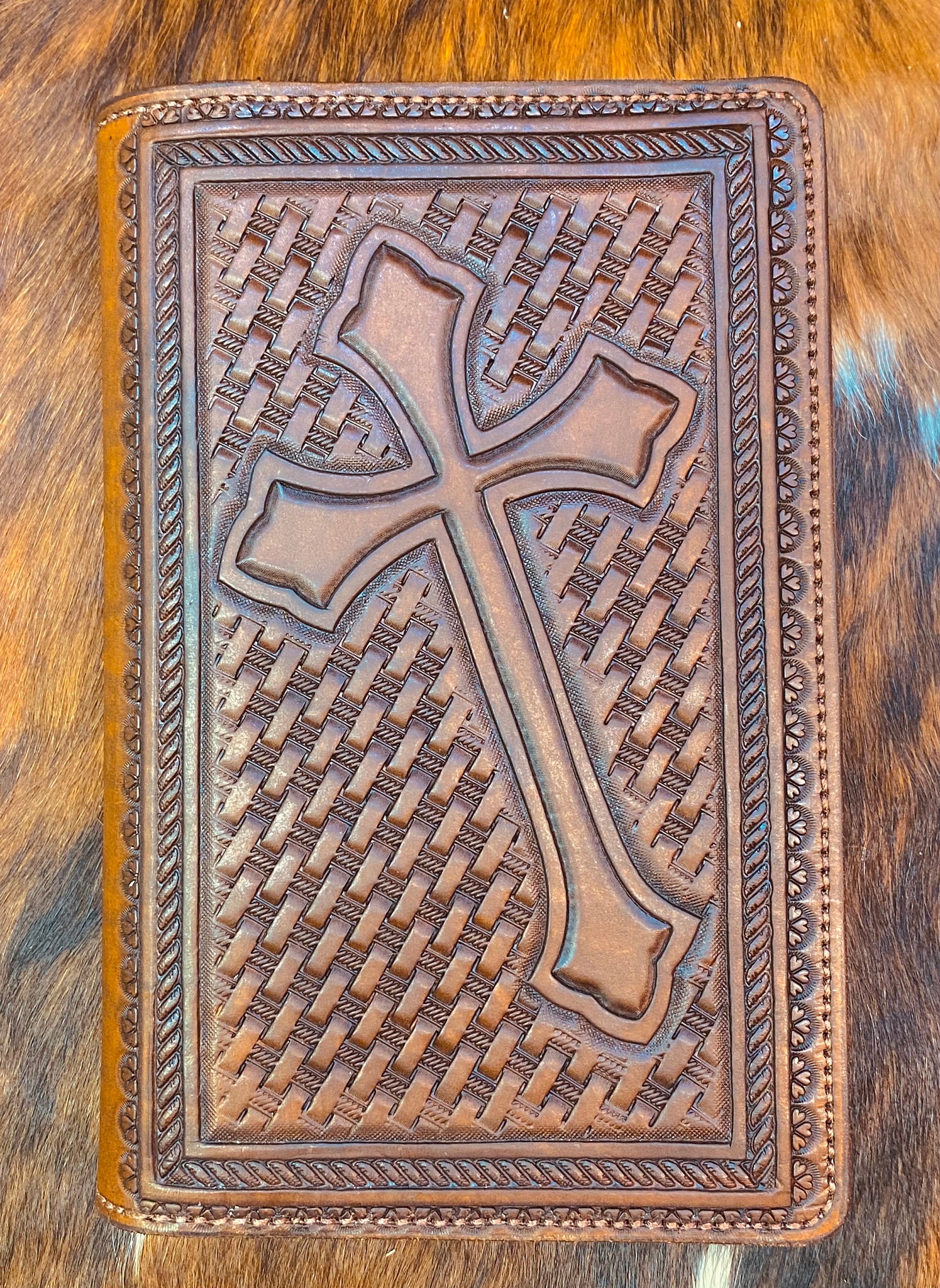 Bible Cover with Study Bible - Etsy