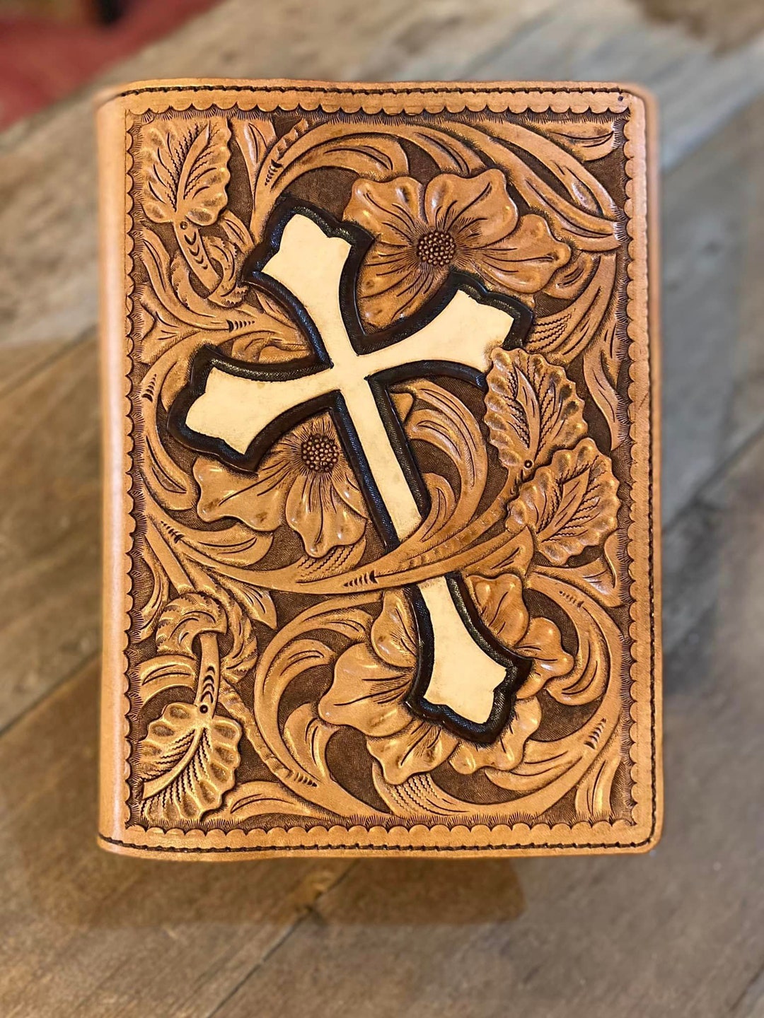 Bible Cover (with Study Bible) - Etsy