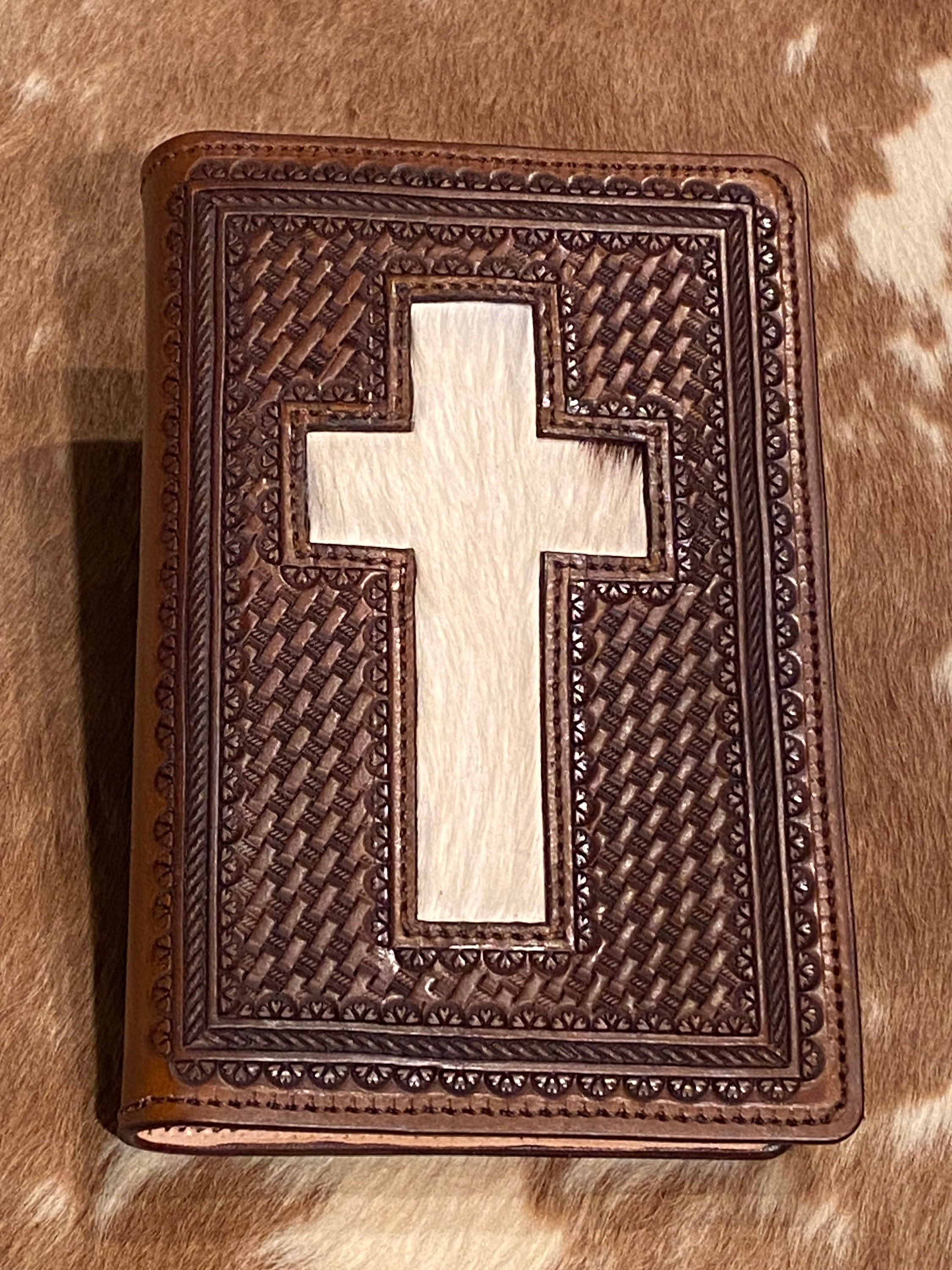 Bible Cover (with Study Bible) - Etsy