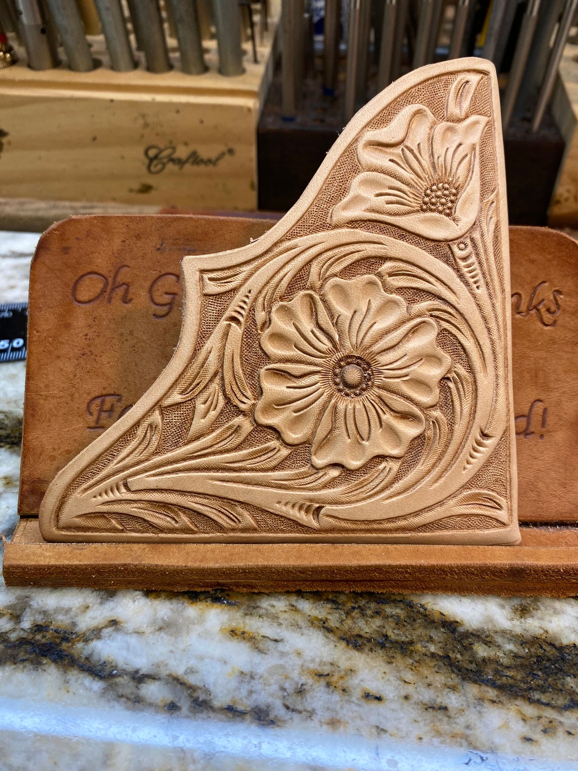Hand-tooled 24 X 18 Desk Pad - Etsy
