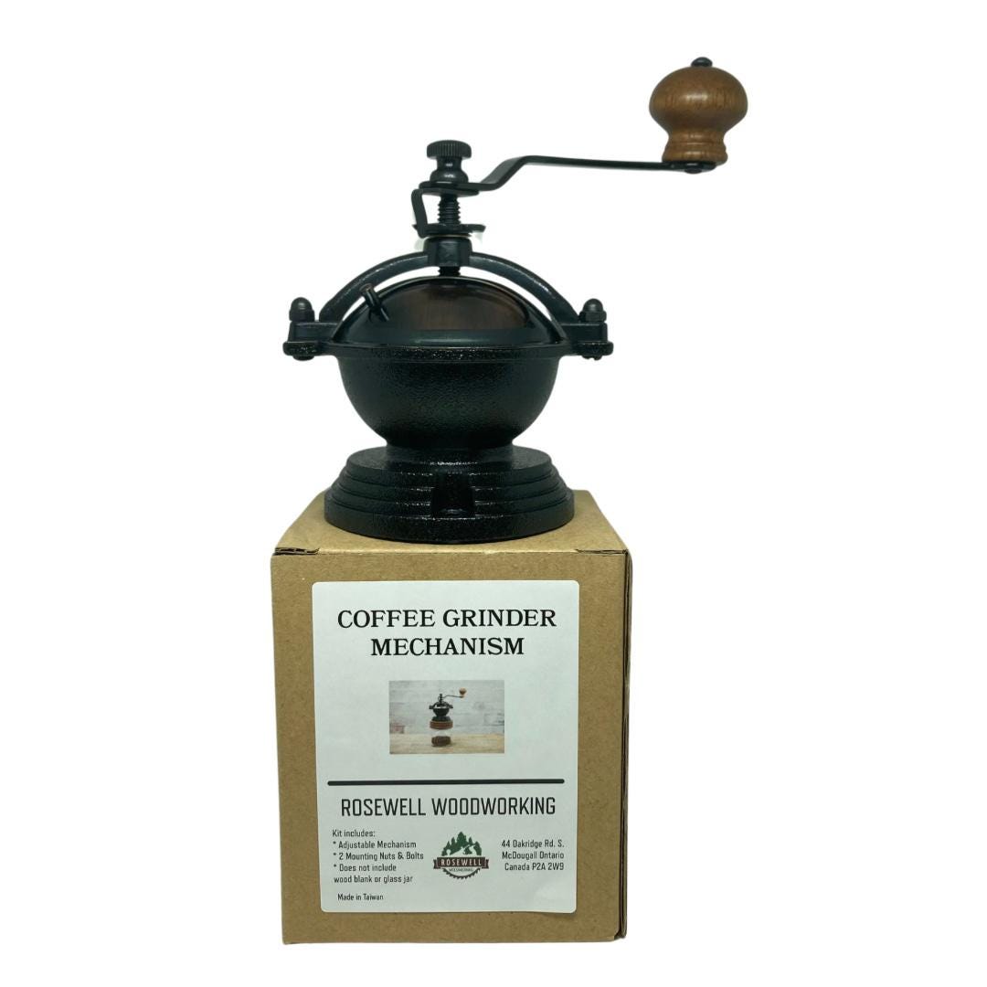 DIY Coffee Grinder Mechanism Kit: Copper Finish, Ceramic Burr - Etsy