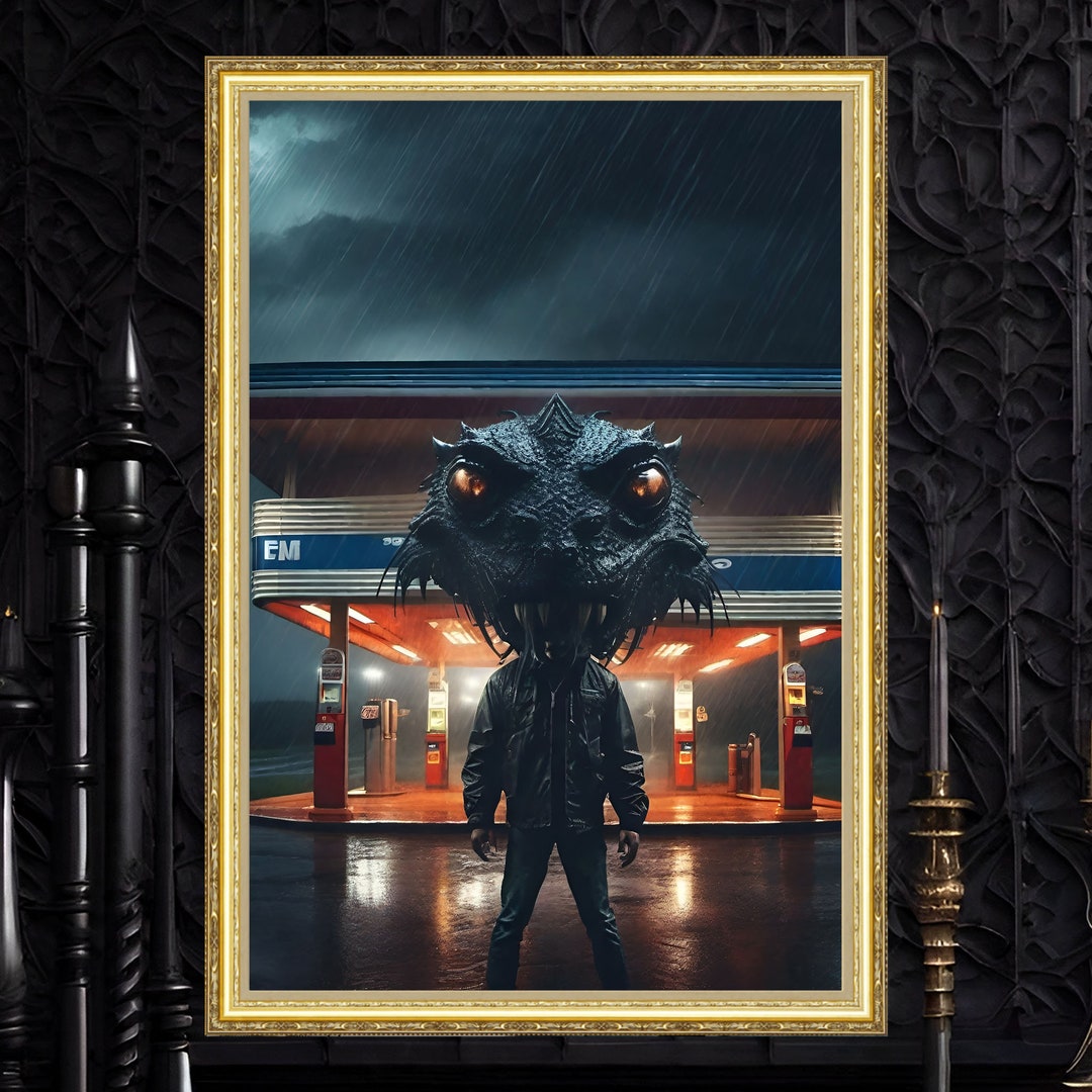 Gaze of the Night Sentinel: Gas Station Monstrosity, Funny Monsters ...