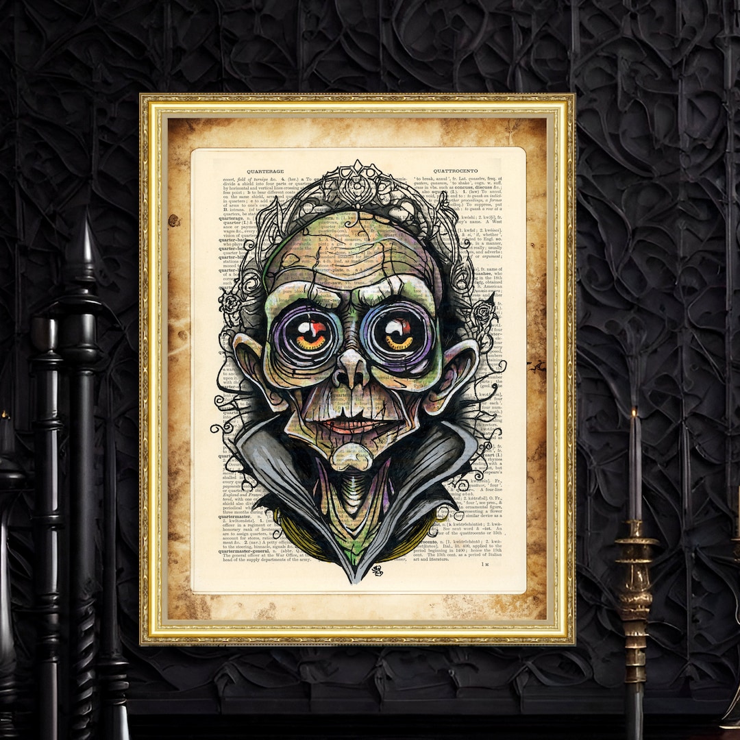 Bald and Bold: the Senior Vampire Dictionary Art Prints, Perfect Gift ...