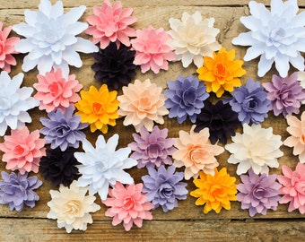 3d flower wall decor | Etsy