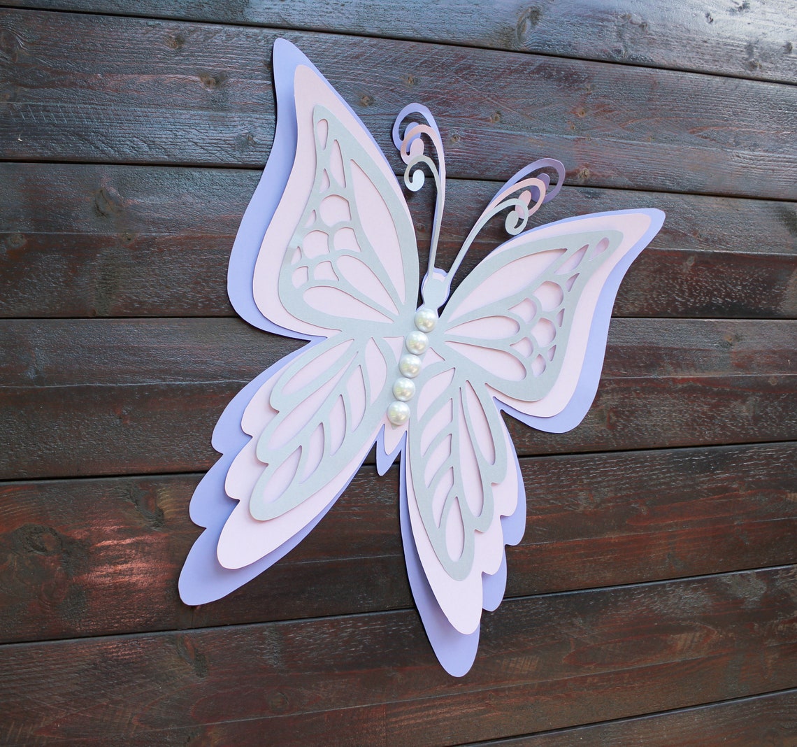 Extra Large Paper Butterfly Cut Out 3D Butterfly Wall Art - Etsy