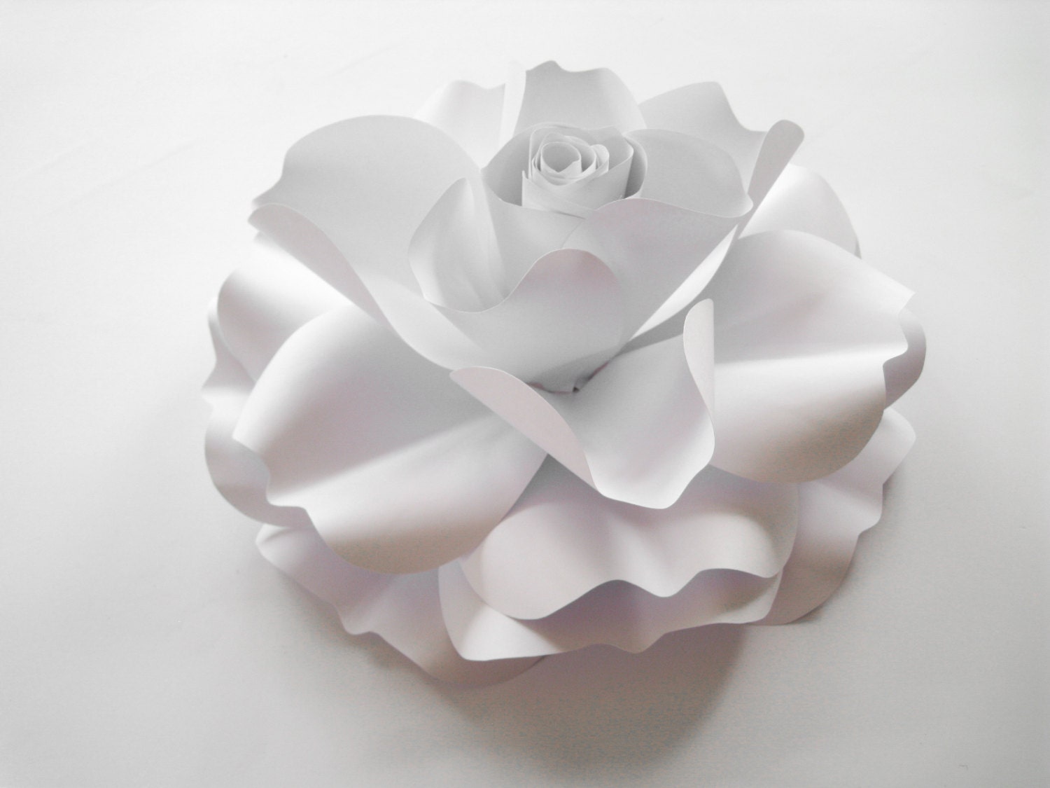 Giant Paper Rose for Wall Decor 13 or 15 Extra | Etsy