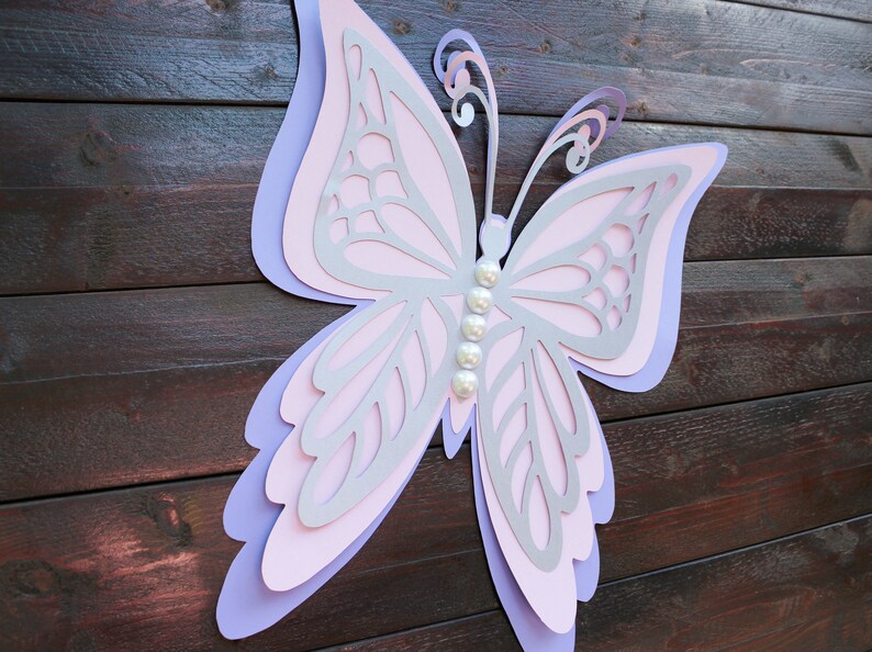 Extra Large Paper Butterfly Cut Out 3D Butterfly Wall Art - Etsy
