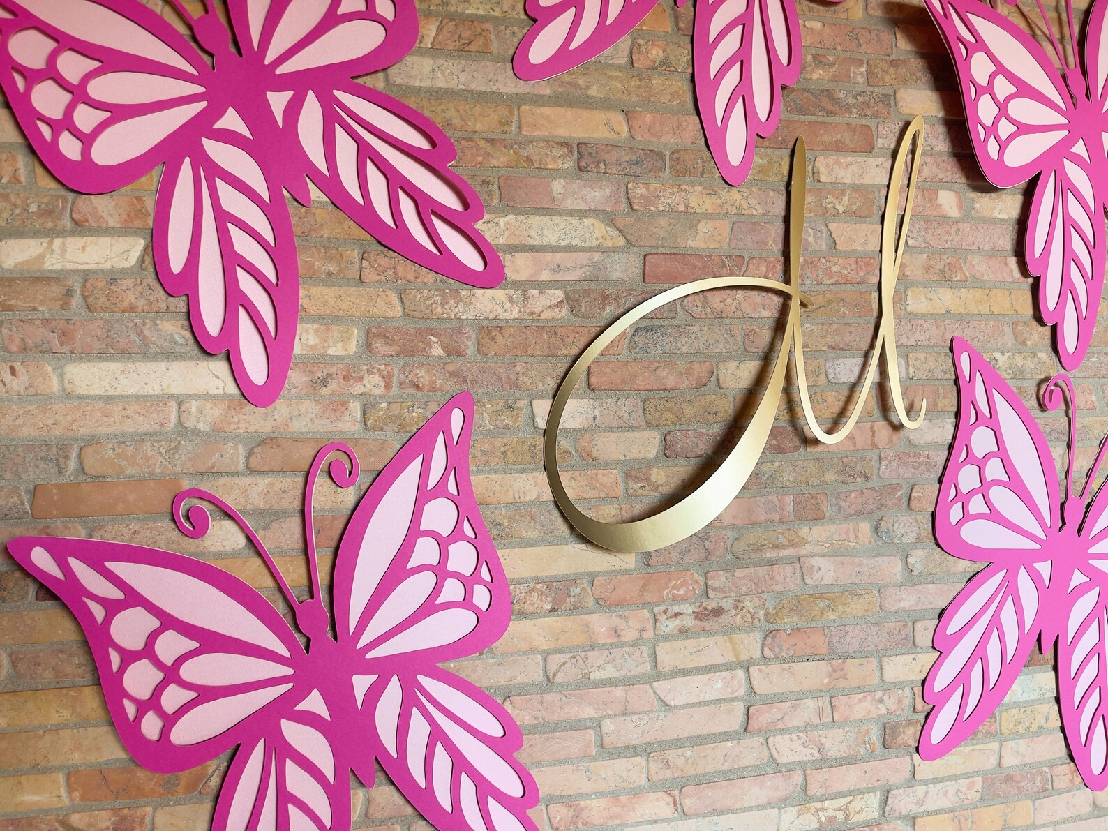 Giant Paper Butterflies Pack of 5 Nursery Wall Decor - Etsy