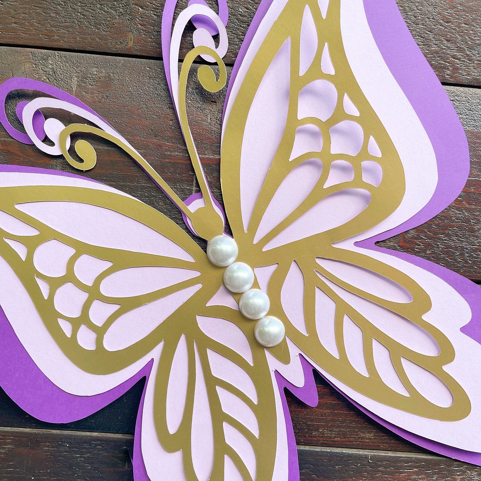Giant Paper Butterfly Cut Outs, 3D Large Butterfly Backdrop, Nursery ...