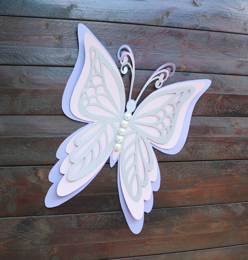 Extra Large Paper Butterfly Cut Out 3D Butterfly Wall Art - Etsy