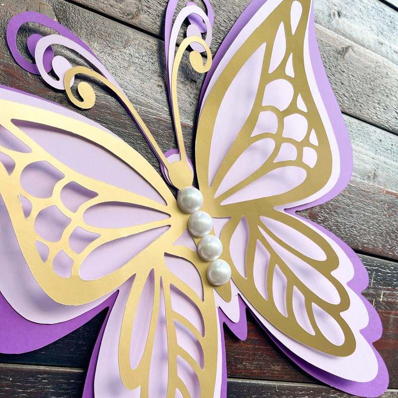 Large Butterfly - Etsy