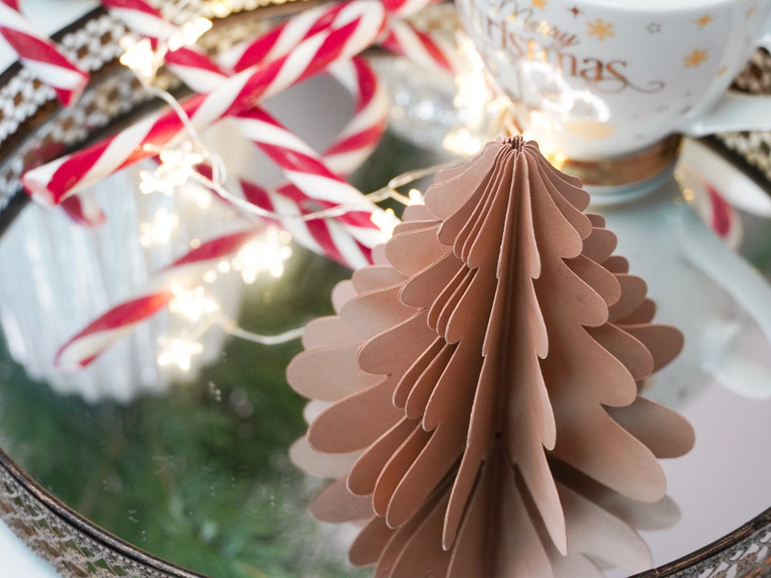 3D Paper Christmas Tree, Xmas Ornament, Christmas Party Decoration ...
