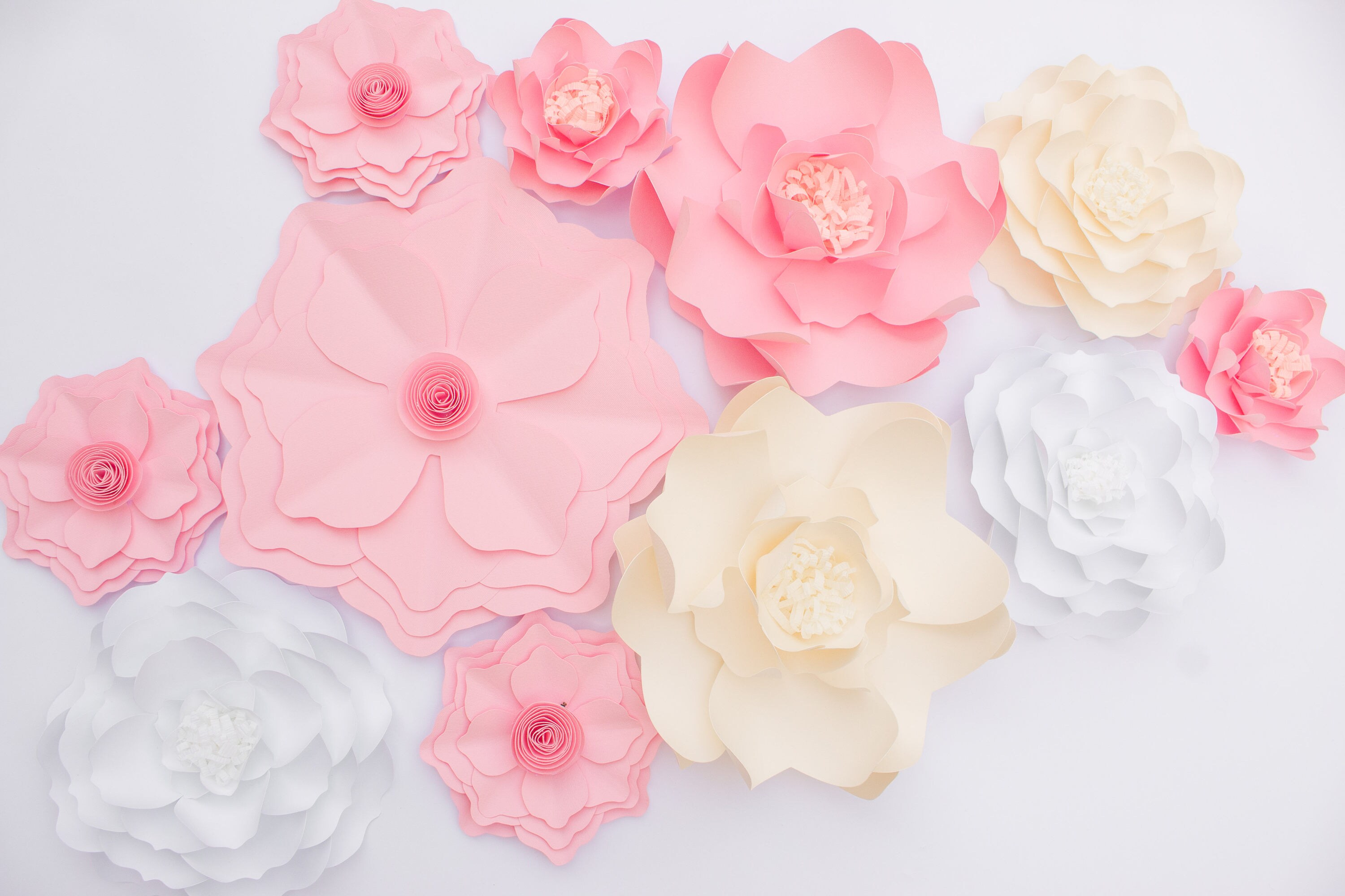 Paper Plate Flowers DIY Paper Flower Wall Decor | atelier-yuwa.ciao.jp