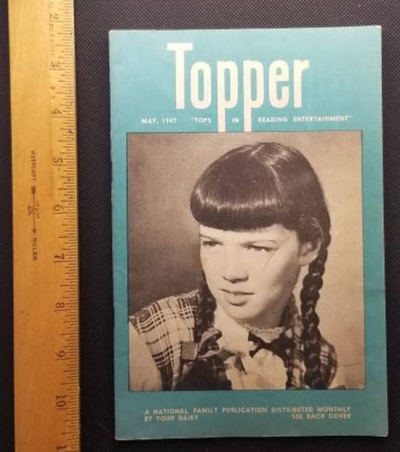 1947 Dairy Magazine Topper Promotional Dairy Publication - Etsy