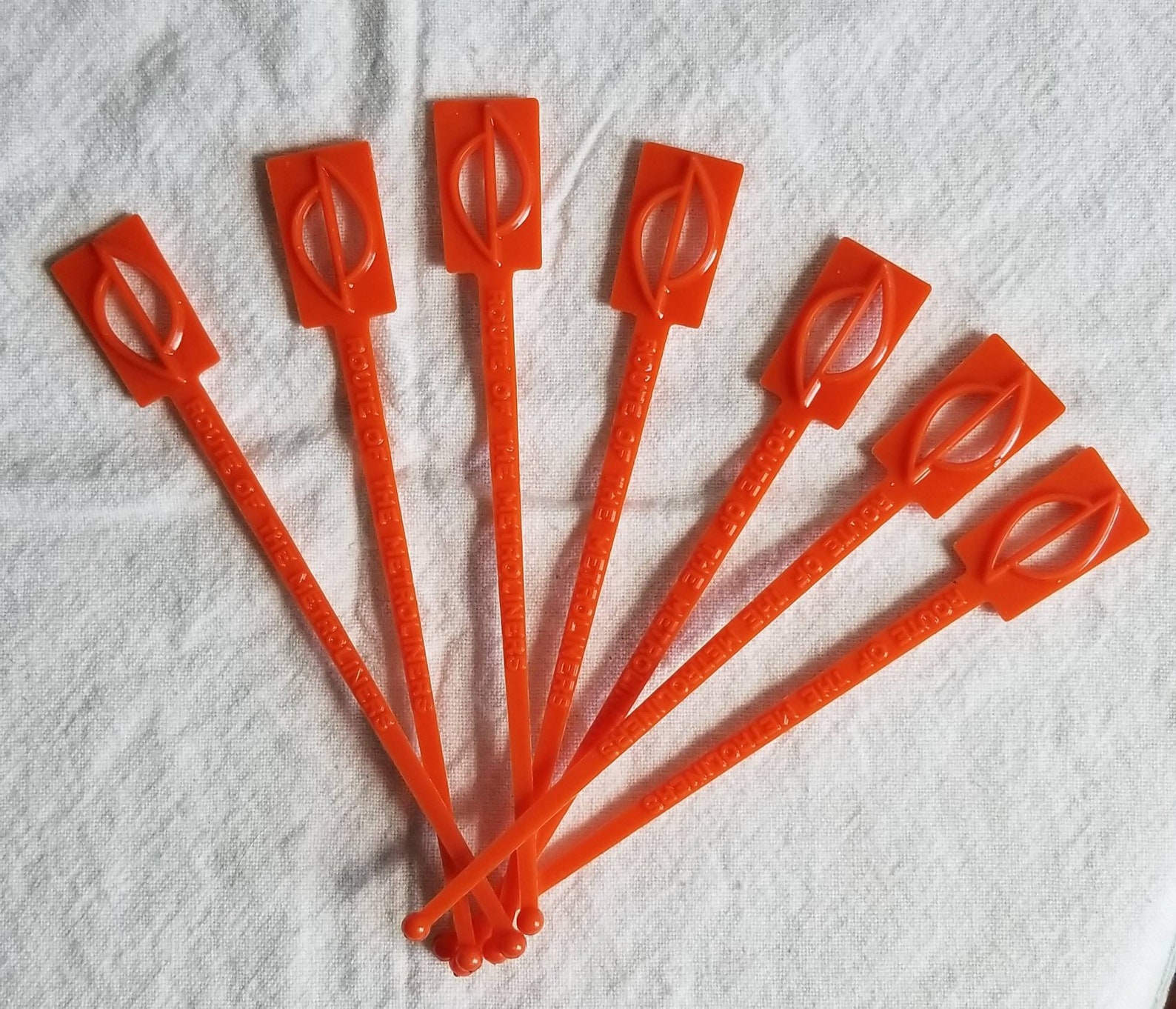 Cocktail Stirrers - Mid-century Red Vintage - Etsy