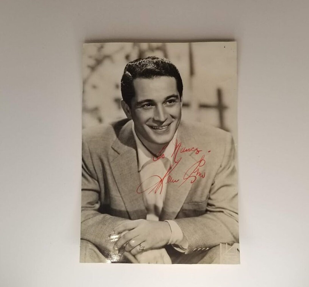 Perry Como Signed Photo - Etsy
