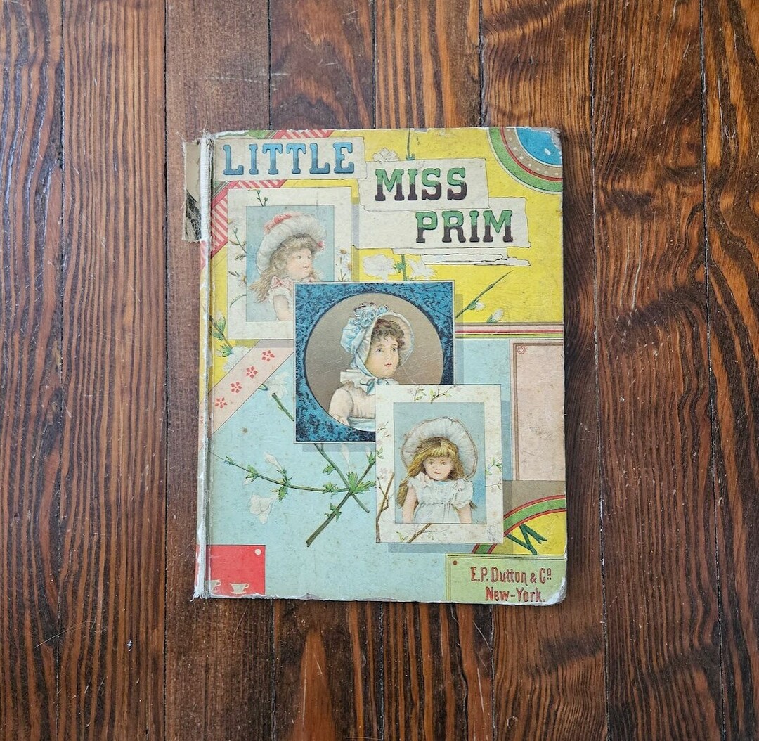 Rare Children's Book "little Miss Prim" 1880s - Etsy